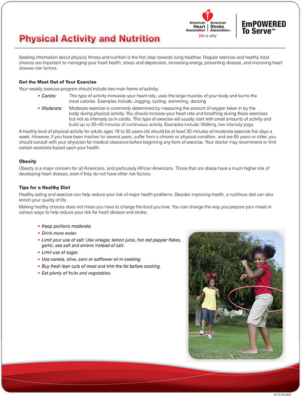 Printable Info Sheets | EmPOWERED To Serve